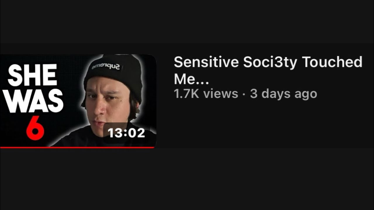 Jalyn and Sensitive Society situation part 2 - YouTube