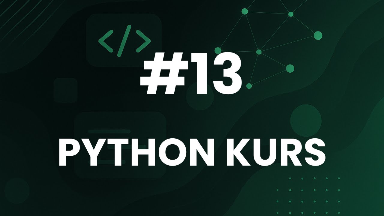 Python Kurs 13 - Moduli - YouTube