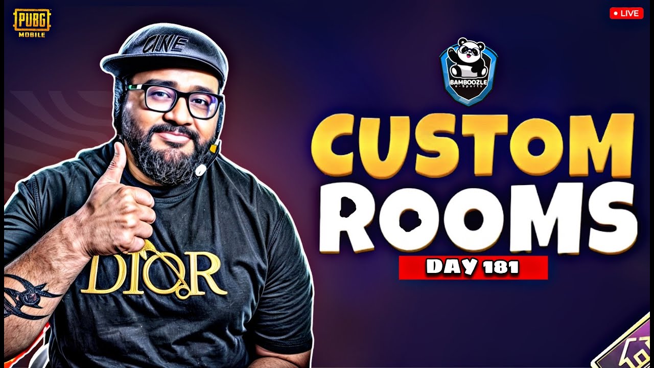 🔥 PUBG CUSTOM ROOMS - DAY 166// SCRIMS, TOURNAMENTS, GIVEAWAY // 🔥 ...