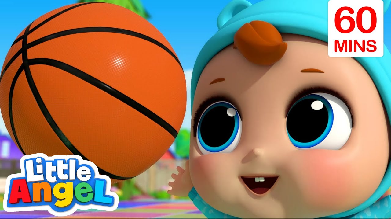 Sports Song - Little Angel | Kids Cartoons & Nursery Rhymes | Moonbug ...