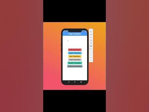 Page Transition App #khoobcoding #flutter #programming - YouTube