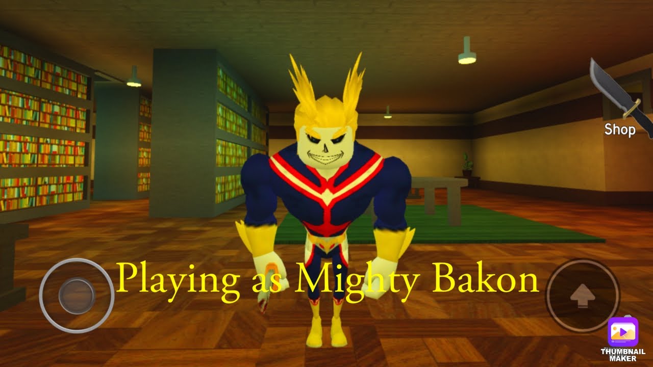 Roblox Bakon: Playing as Mighty Bakon - YouTube