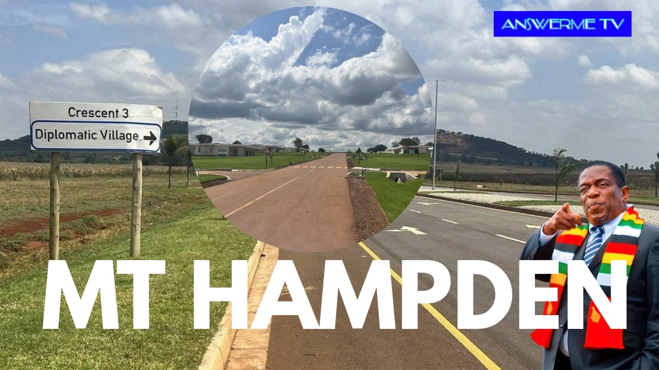 Diplomatic Village in Mt Hampden Nearing Completion in Zimbabwe - YouTube