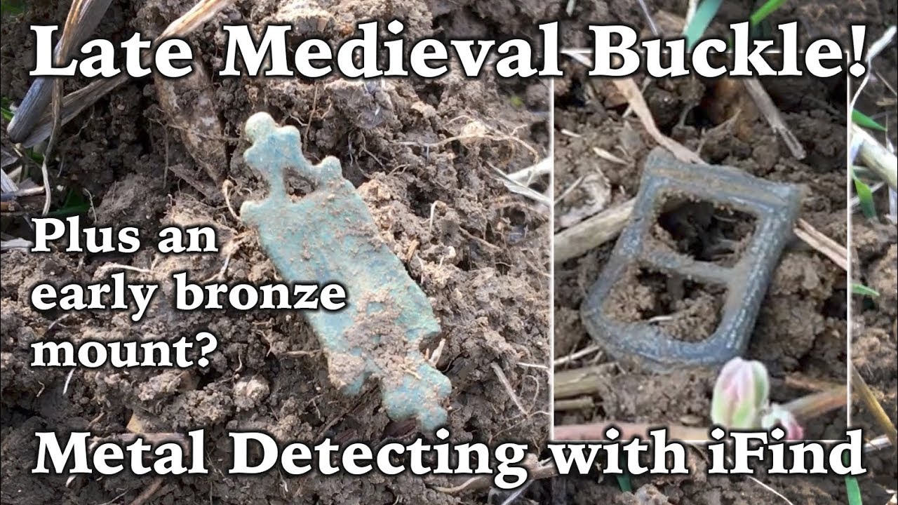Medieval Buckle found metal detecting! - YouTube