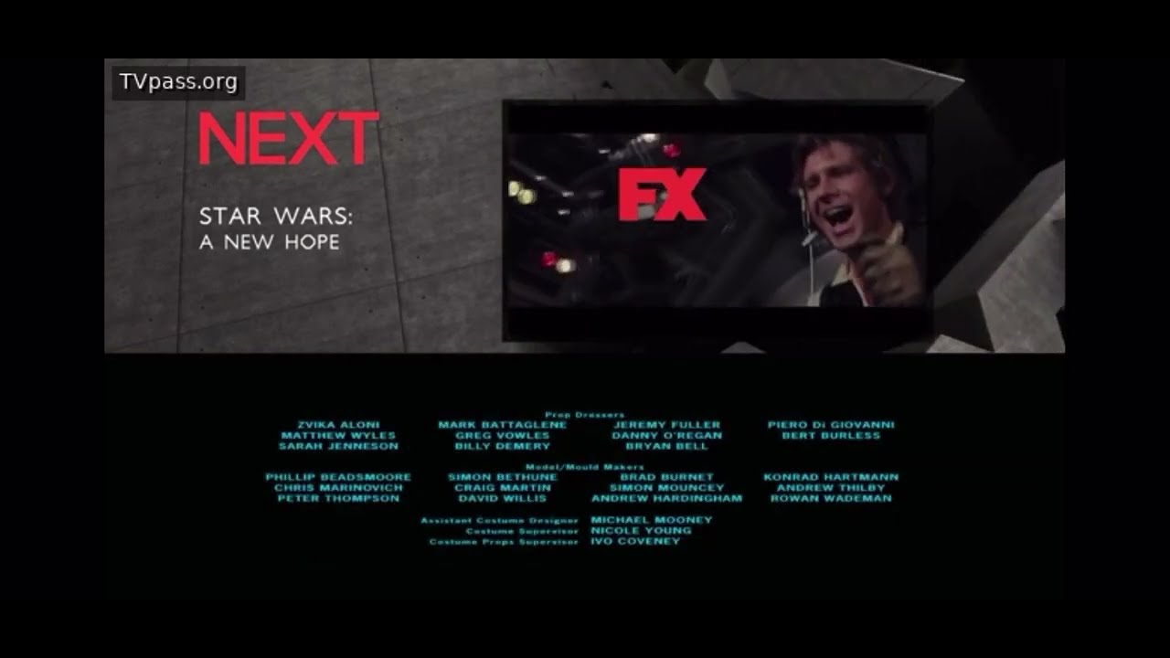 Star Wars Episode III: Revenge Of The Sith (2005) End Credits (FXX 2025 ...