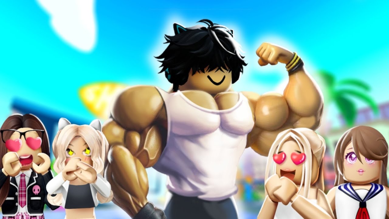 Roblox Gym Star Simulator - YouTube