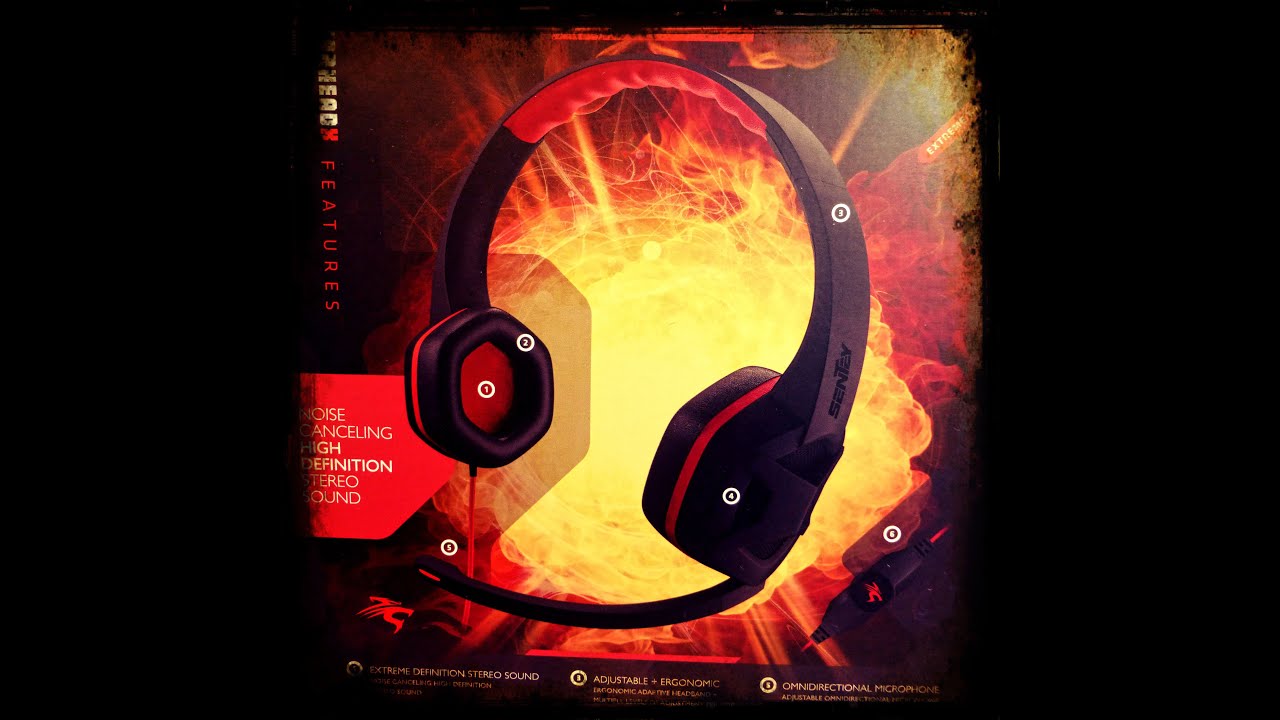 Sentey® Pc Gaming Headset Warhead X Gs-4310sp - YouTube