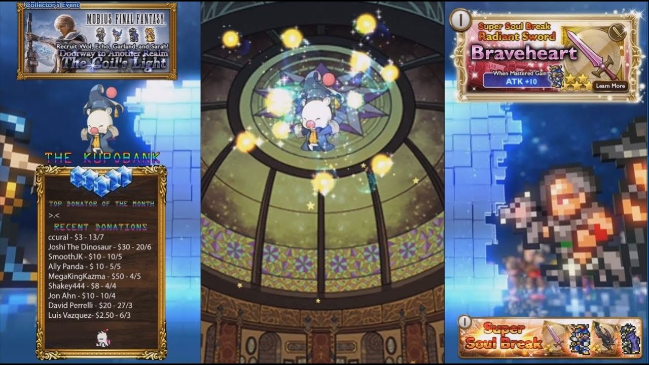 [FFRK] Wol Braveheart Mobius Event Rare Relic Draw x 60!! | The Coil's ...