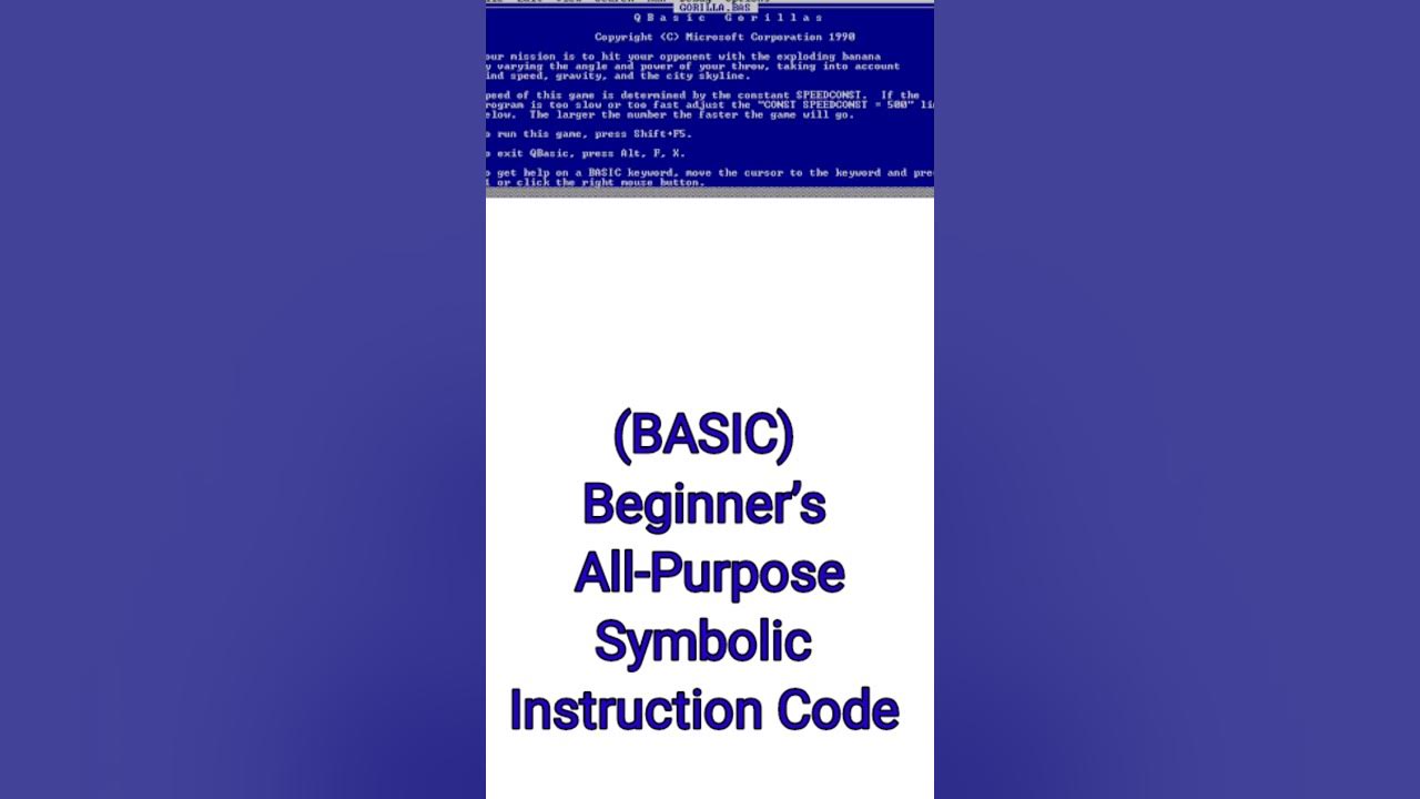 BASIC full form - YouTube