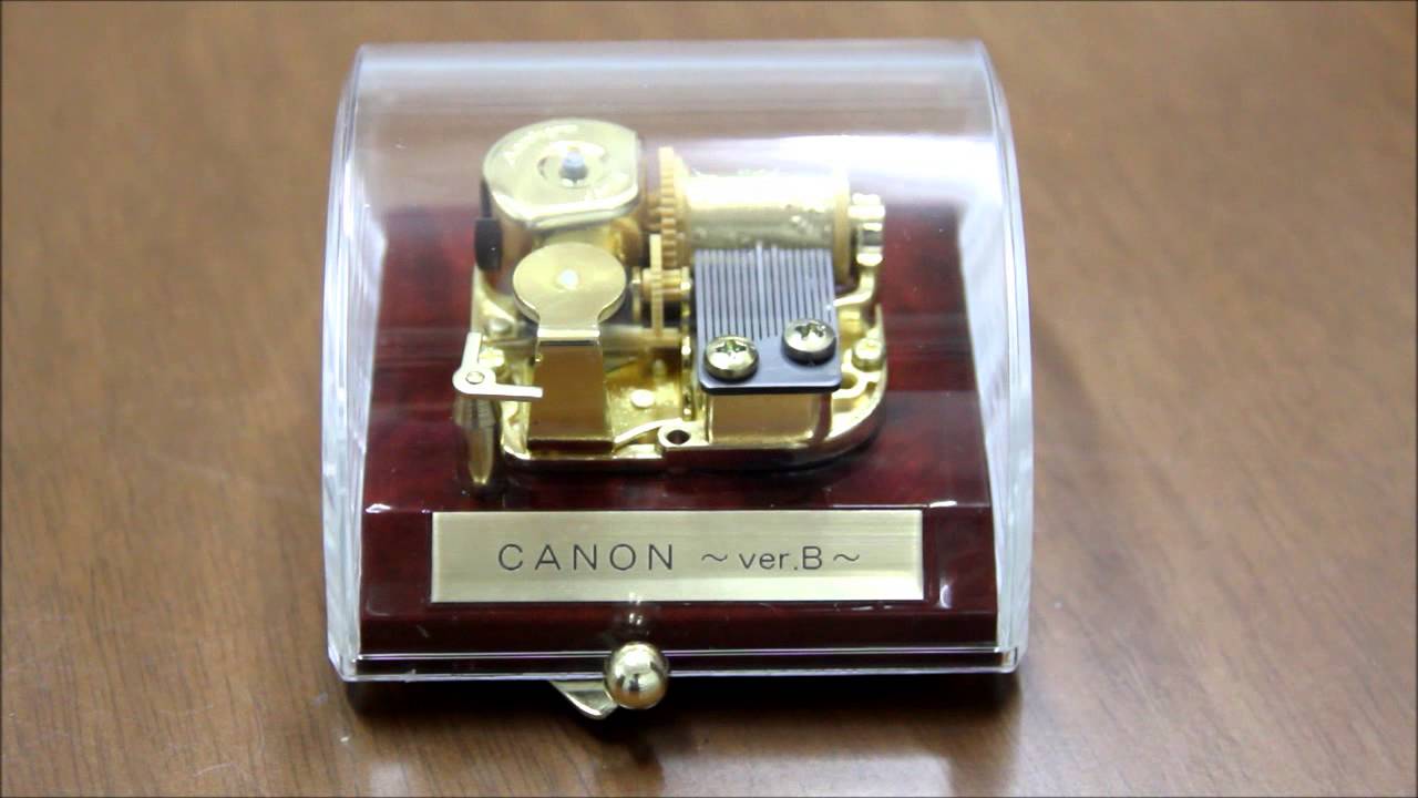 Acrylic Curve Music Box "Canon in D(Hook)" - YouTube