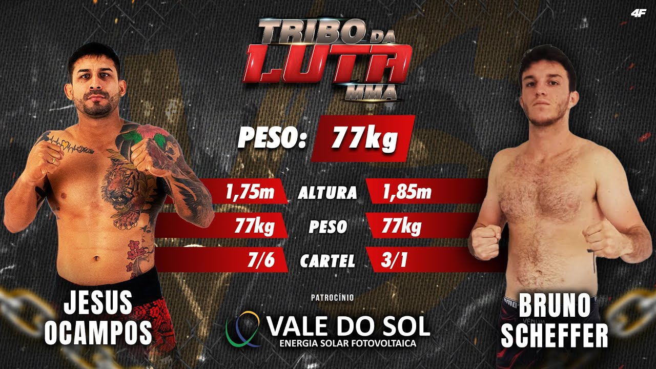 Tribo da Luta MMA :: Jesus OCampos vs Bruno Scheffer - YouTube