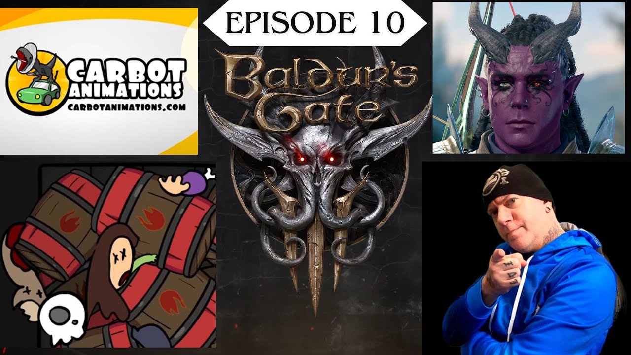 Reaction Video Series - Carbotanimations BG3 - Ep 10 - YouTube