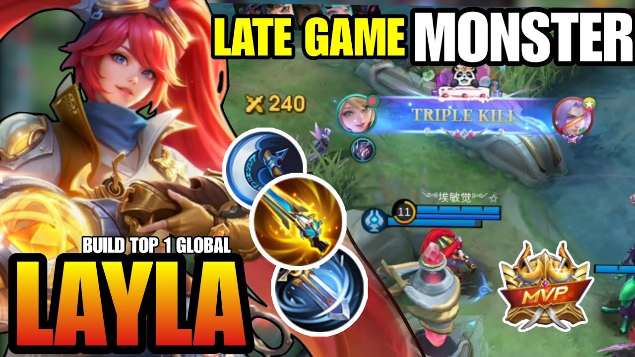 Layla Best Build and Emblem 2025 pt.133 - Build Top 1 Global Layla ...