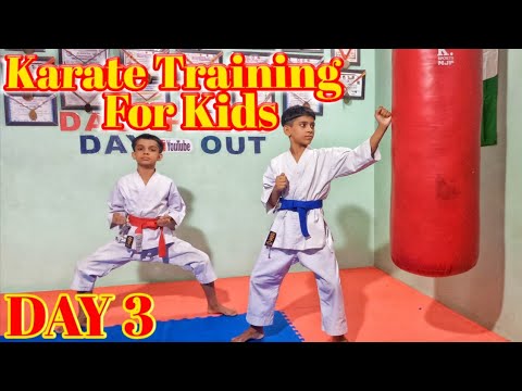 30 Minutes Karate Workout Session (Day 3) || Learn Karate at Home || Karate Class for Kids