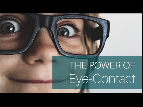 The Power Of Eye-Contact In A Conversation - YouTube