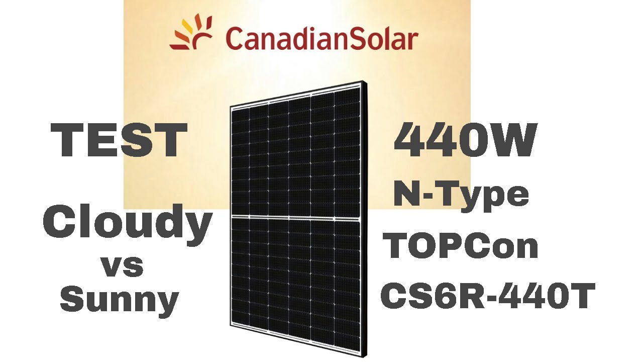 CanadianSolar 440W N-Type TOPCon CS6R 440T - Panou fotovoltaic | Test ...