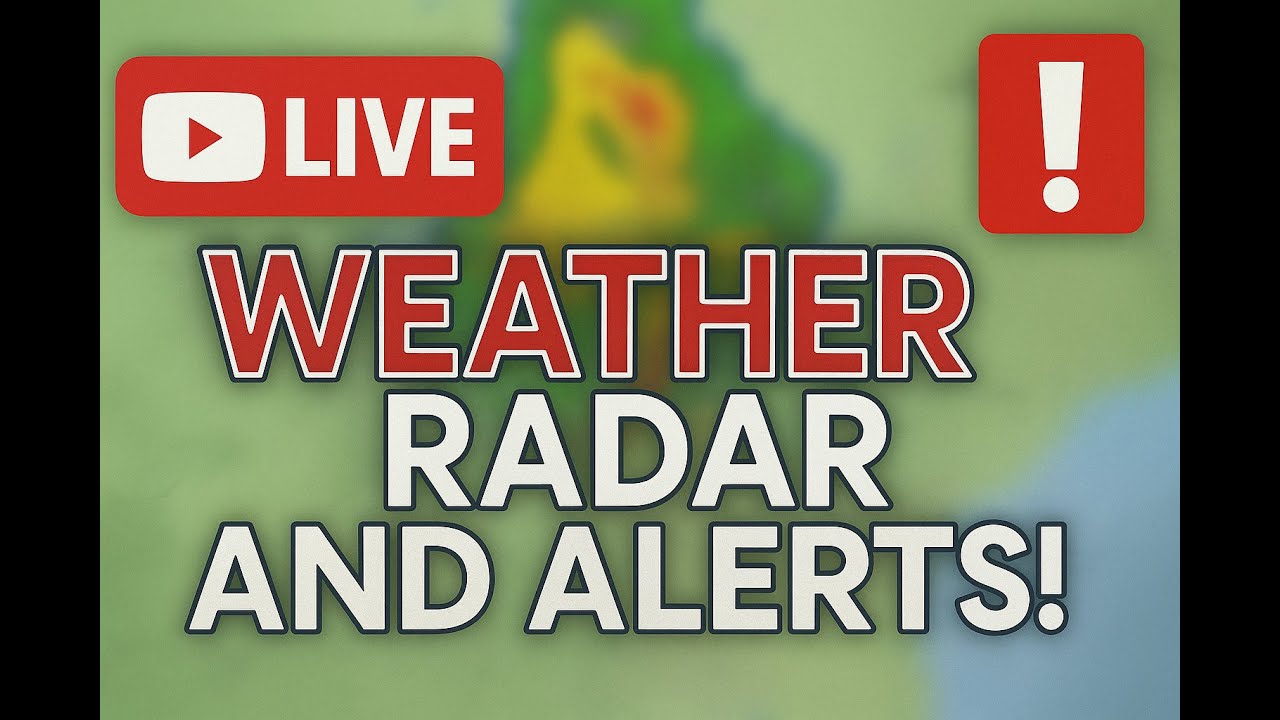 🌪️ LIVE Weather Radar & NWS Alerts 🌧️ | ⚠️ Tornado Warnings + Real-Time ...