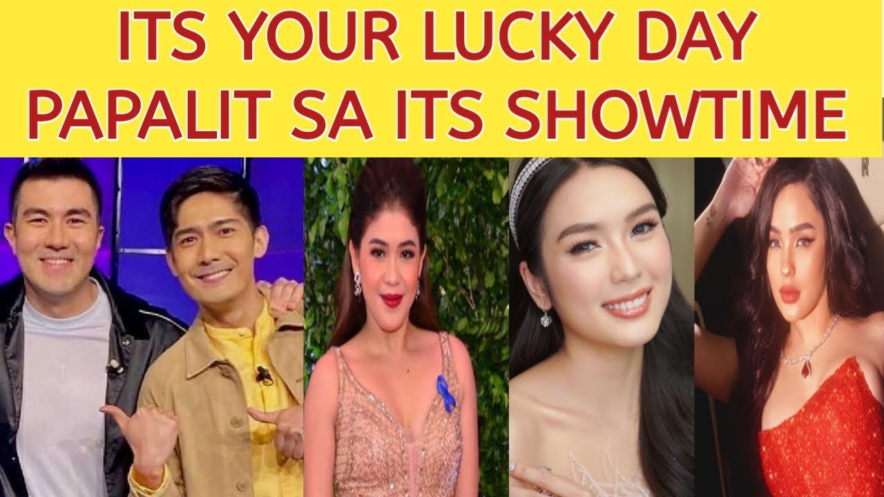 ITS YOUR LUCKY DAY PAPALIT SA ITS SHOWTIME! - YouTube