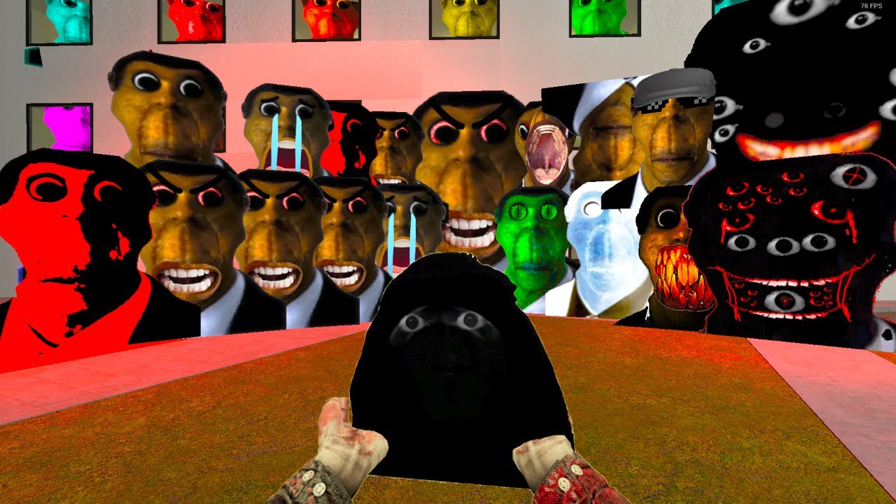 Saving Baby Munci From Full Hotel Of Obunga Family Nextbot Gmod - YouTube