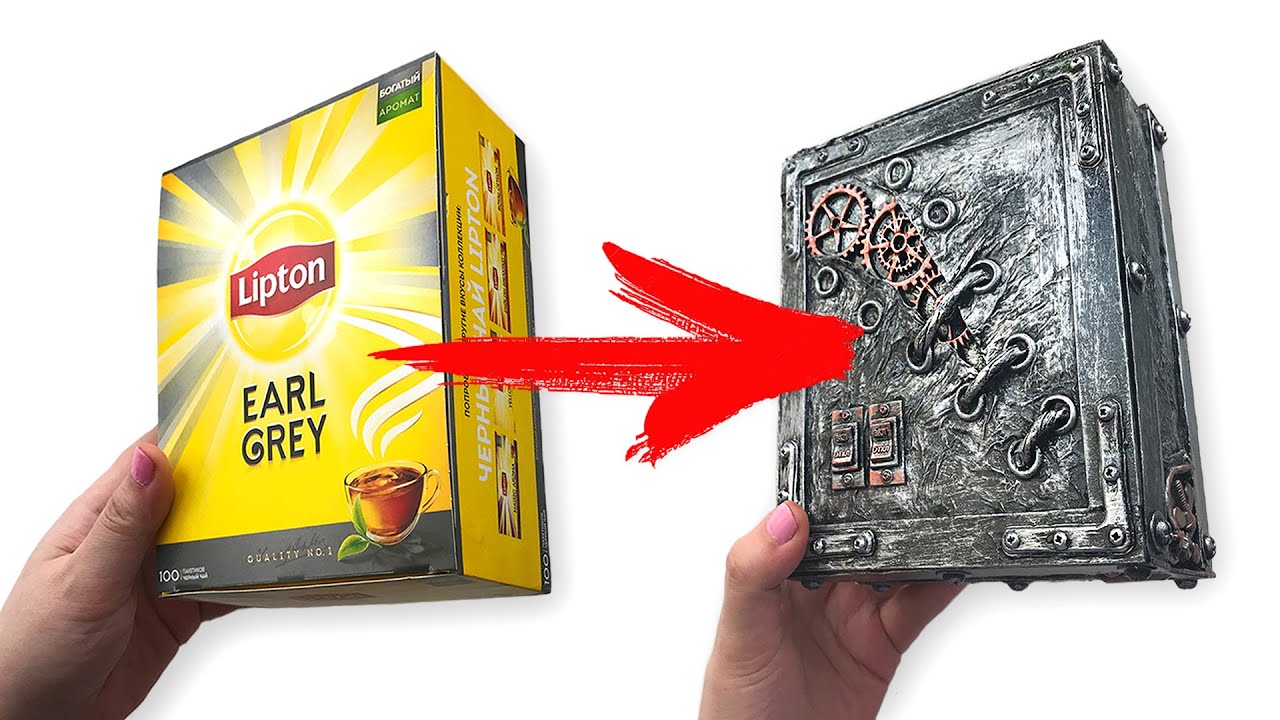 DIY Handmade box | Box from cardboard - YouTube