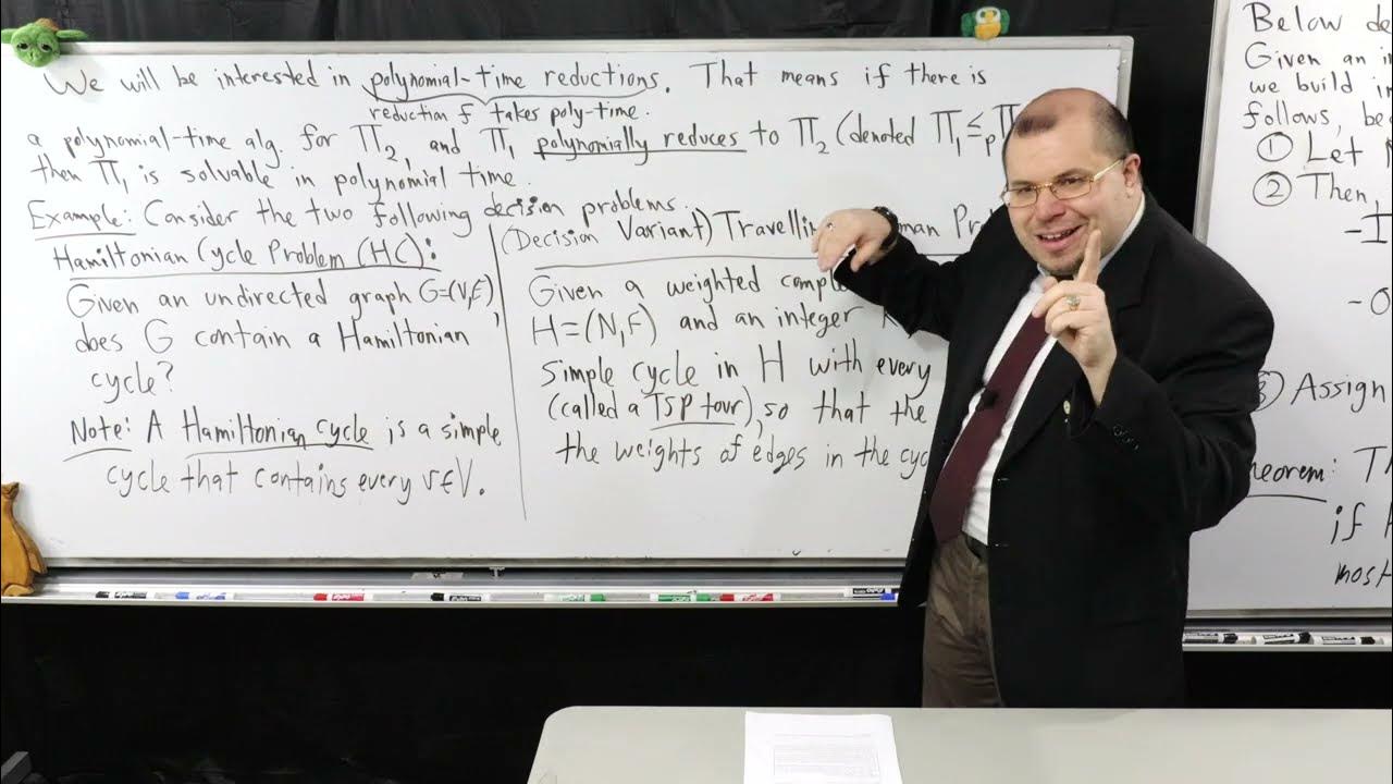 W2022 CS 340 Lecture 24 (Poly-Time Reductions, P vs. NP, NP-completeness) - YouTube