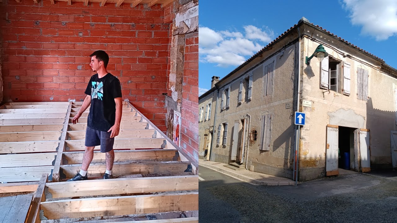 #4 The Structure of the 2nd FLOOR is DONE // Restoring a NEGLECTED ...