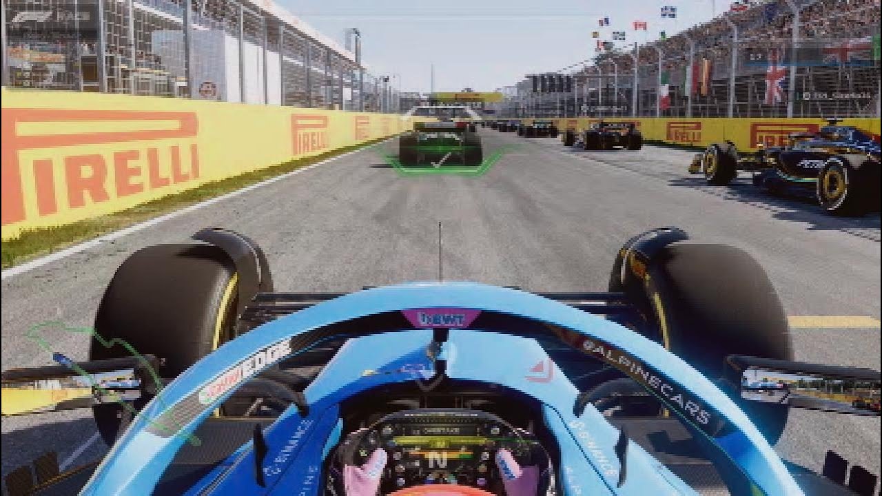 F1 23 ERL league race - YouTube