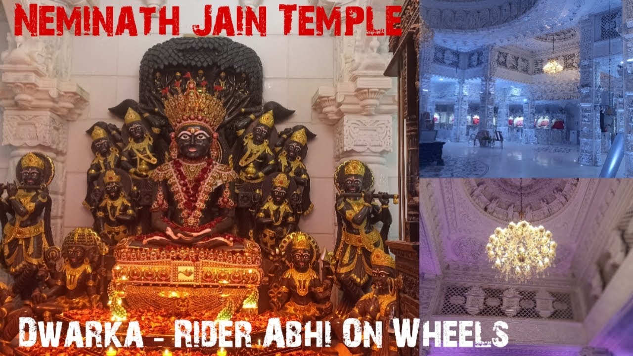 Neminath Jain Temple Dwarka || Aarti Mangal Divo #dwarka #neminath # ...