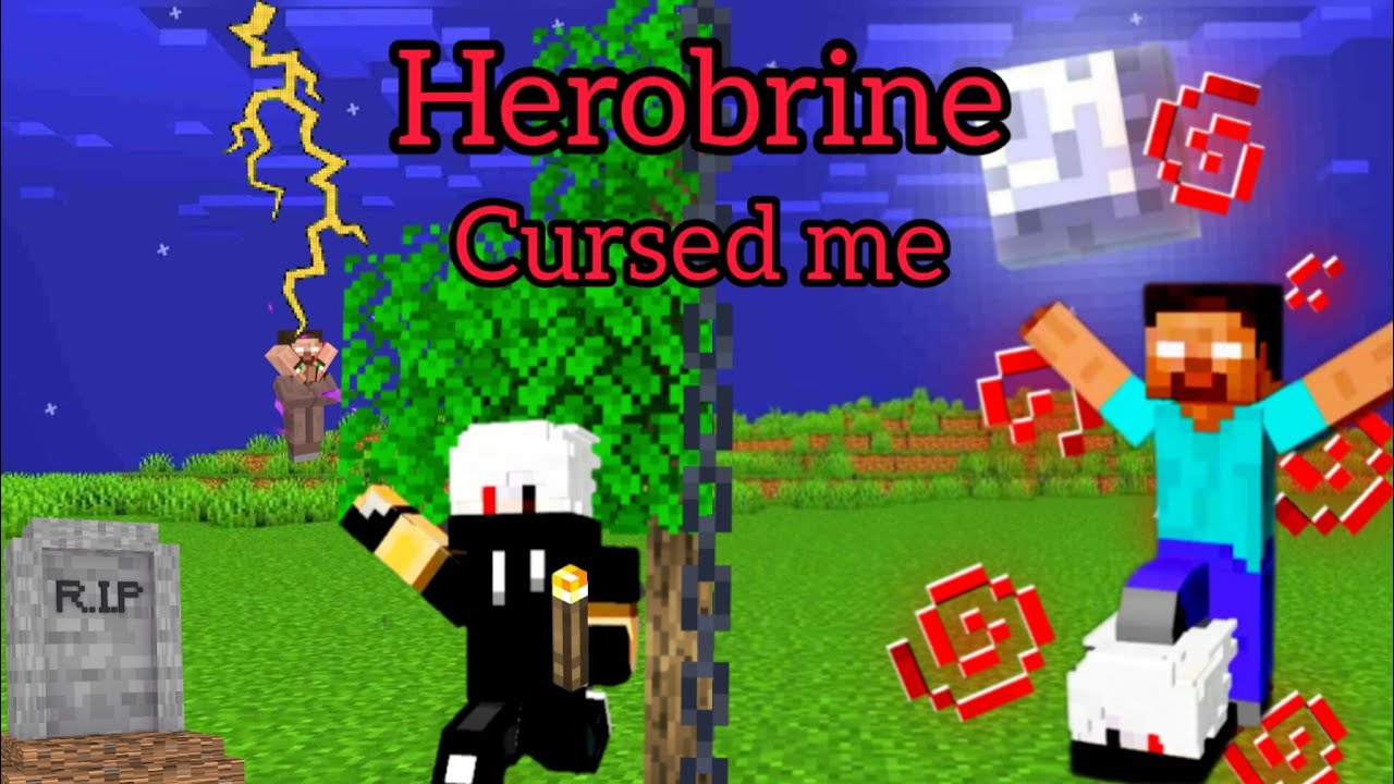 Why Herobrine Cursed Me ? | Herobrine Curse | Chapter-1 - YouTube