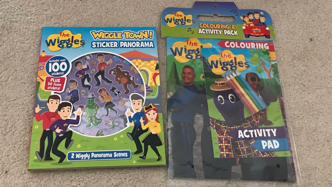 The Wiggles activity books at Barnes and Noble - YouTube