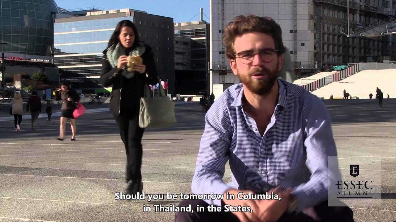 Maxime Manseau (M13) "Get involved in the diaspora ESSEC" ! - YouTube