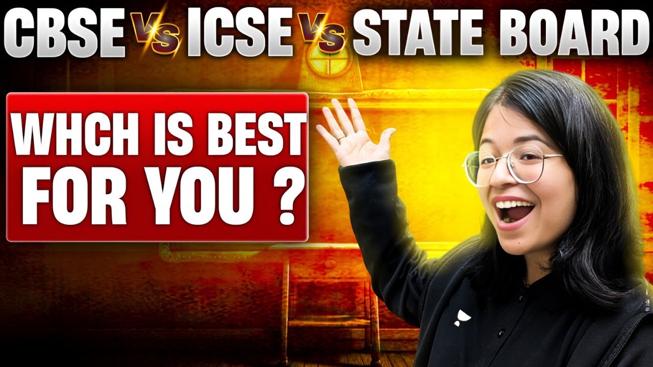 Which Board is BETTER? CBSE vs ICSE vs State Board 🔥 | Oshin Ma’am ...