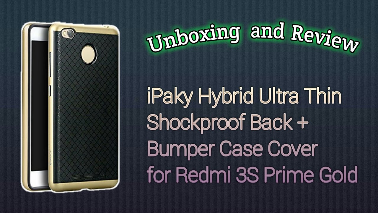 iPaky Hybrid Ultra Thin Shockproof Back + Bumper Case Cover for Xiaomi ...