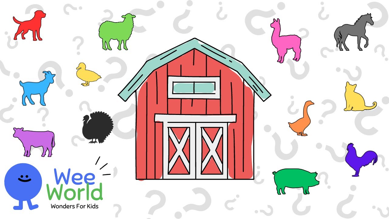 Guess the Farm Animal Sound For Kids | Learn Fun and Interesting Animal ...
