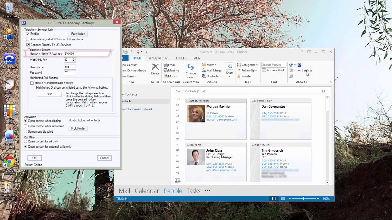 Part 3 - UC Client for the NEC SV9100 - YouTube