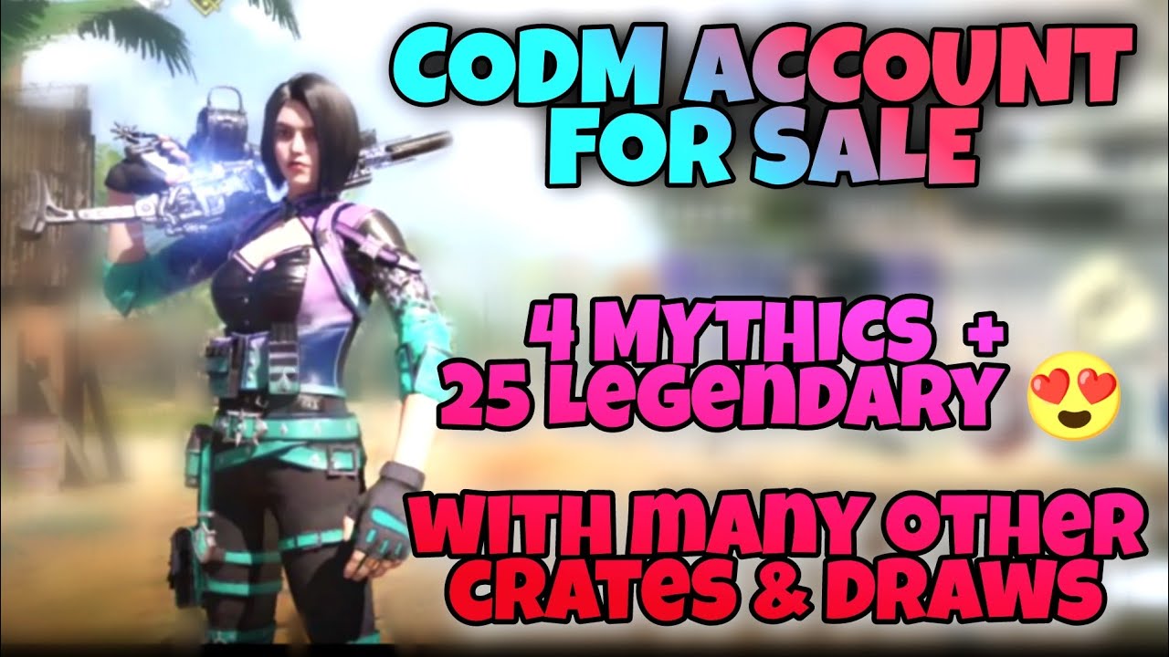 CODM Mythics and legendary guns ️ legendary character 🤩mythic character ...