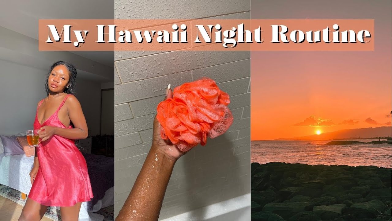 My Realistic* Hawaii Night Routine | Chill Evening 2023 - YouTube