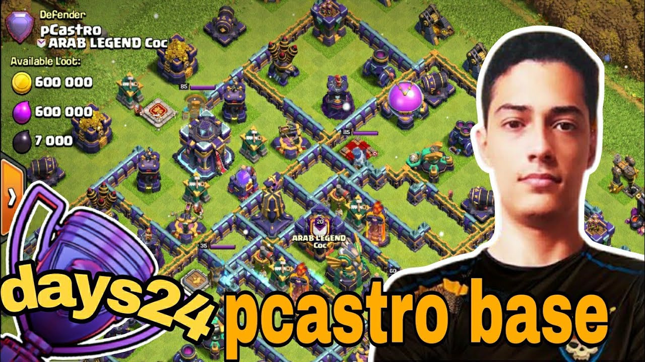 pcastro base link+Th15 Legend League Attack January Season Days24 Super ...