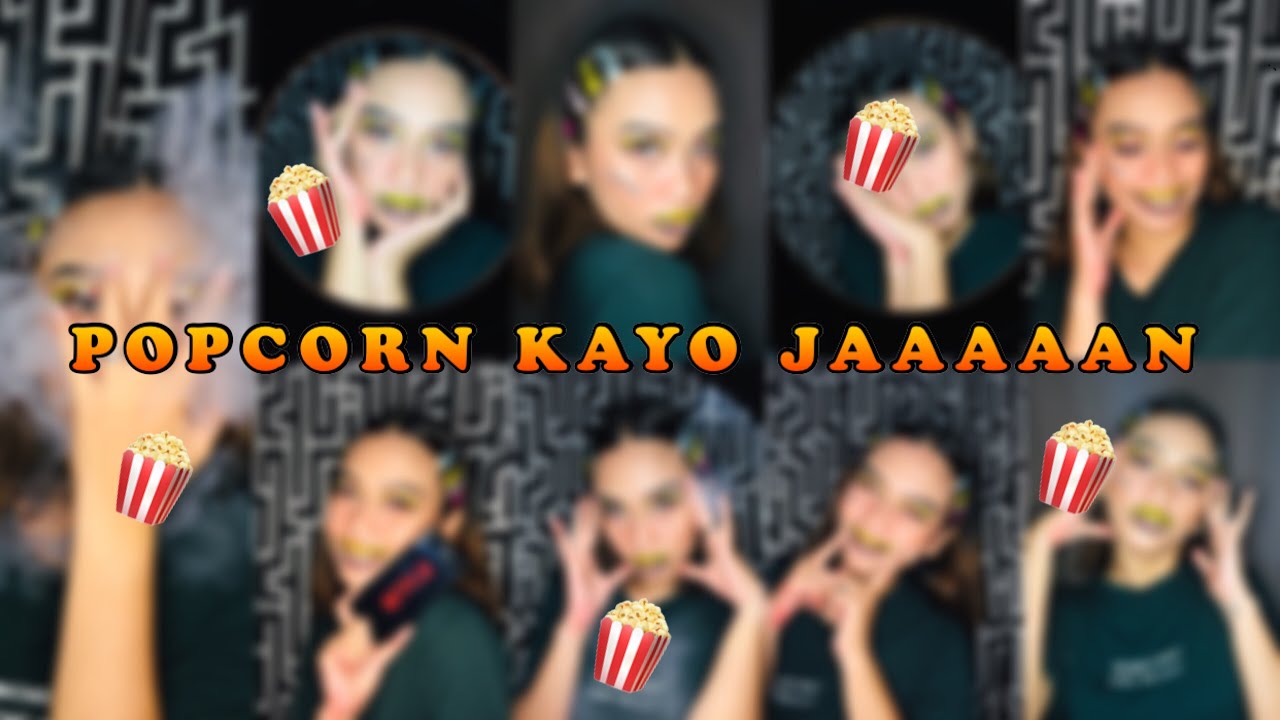 I TRIED POPCORN MAKEUP | Creative Makeup | Makeup Tutorial | Requested ...