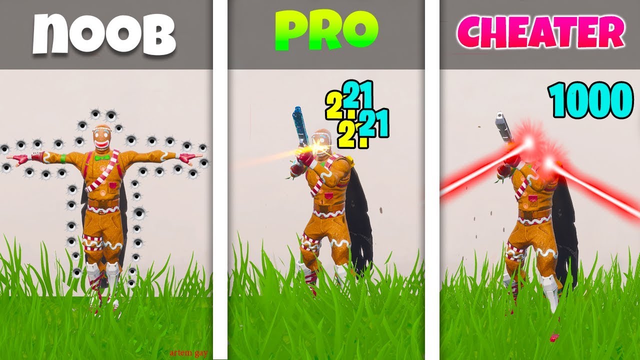 NOOB vs PRO vs CHEATER - YouTube