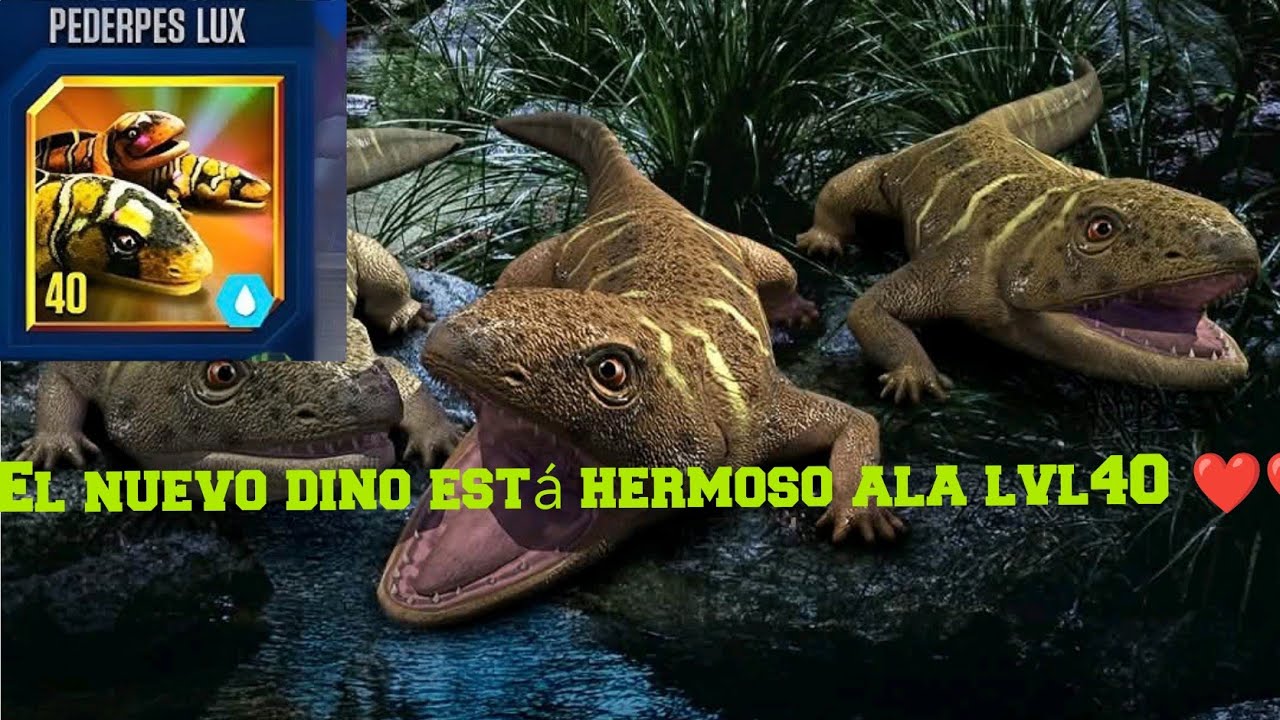 Así conseguimos al dino PEDERPES LUX al lvl40 está chulo 🐉🩷 # ...