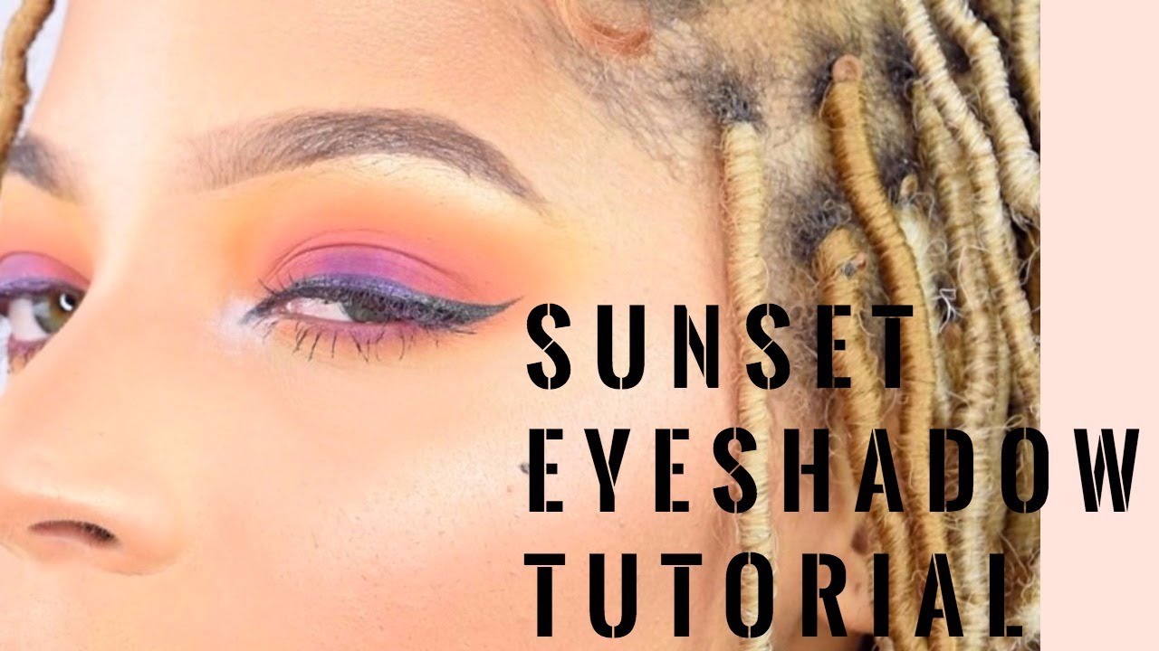 Sunset Makeup Tutorial for Beginners! - YouTube