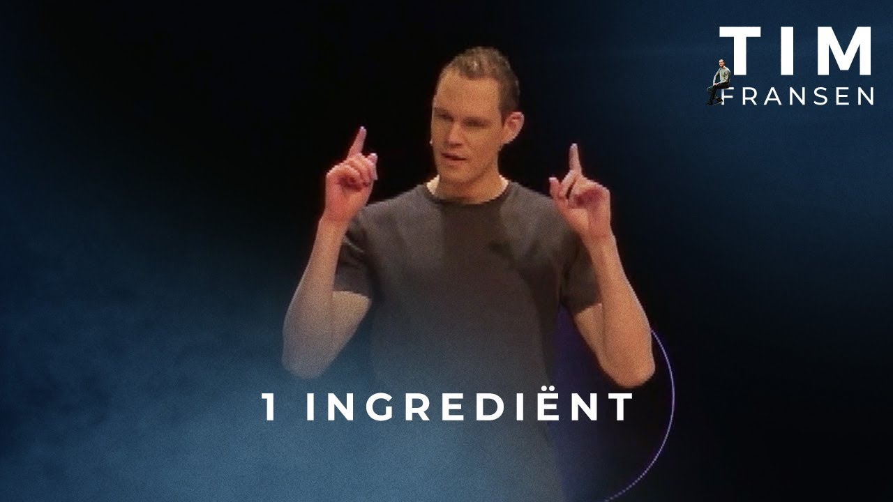 Tim Fransen - Maaltijden van 1 ingrëdient - YouTube