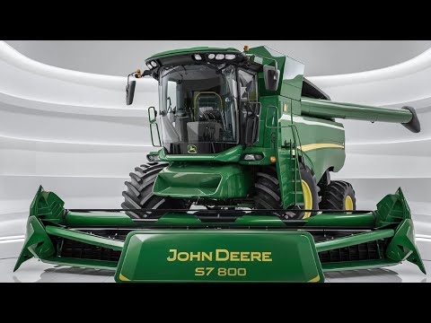 Unleashing the Beast: The 2025 John Deere S7 800 Combine Harvester is a Game-Changer for Farmers ...