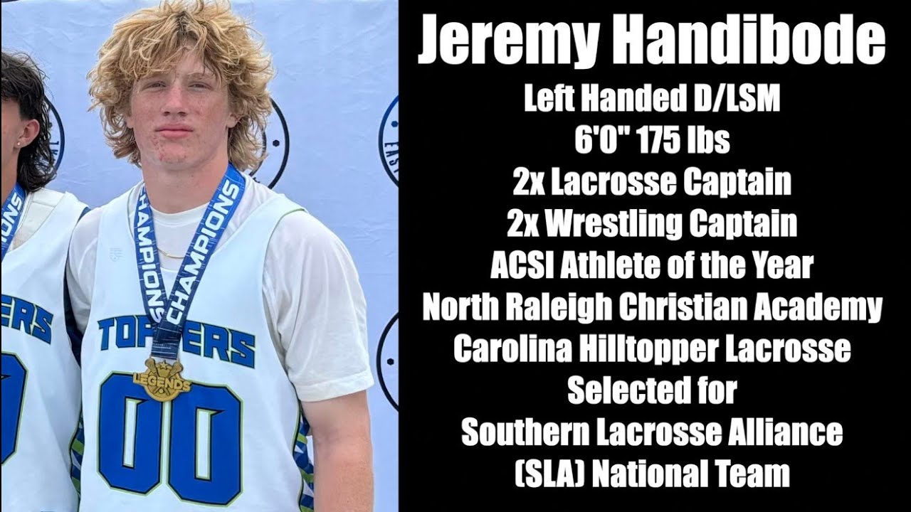 Jeremy Handibode Defense LSM Class of 2025 - YouTube