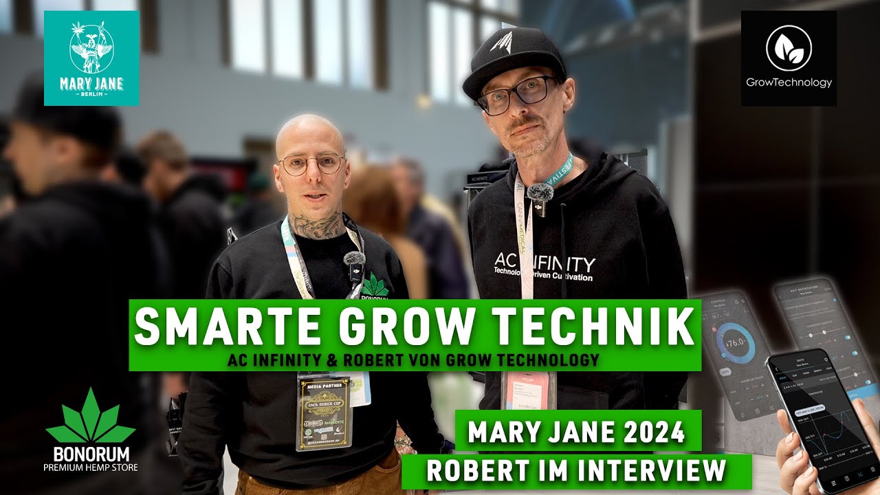 Mary Jane Messe 2024 Teil 1 : Die Revolution des Indoor-Growings bei AC INFINITY & Grow ...