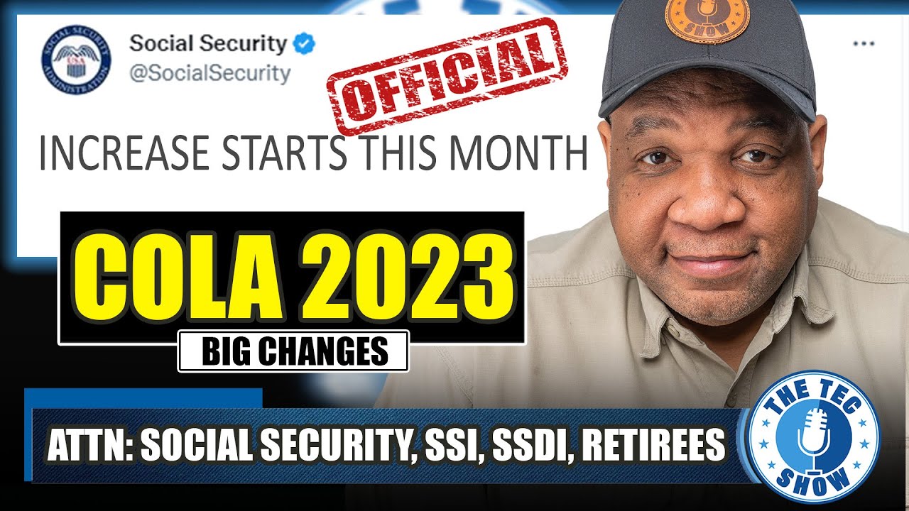 Official COLA Increase Dates For 2023 | Increase Starts This Month ...