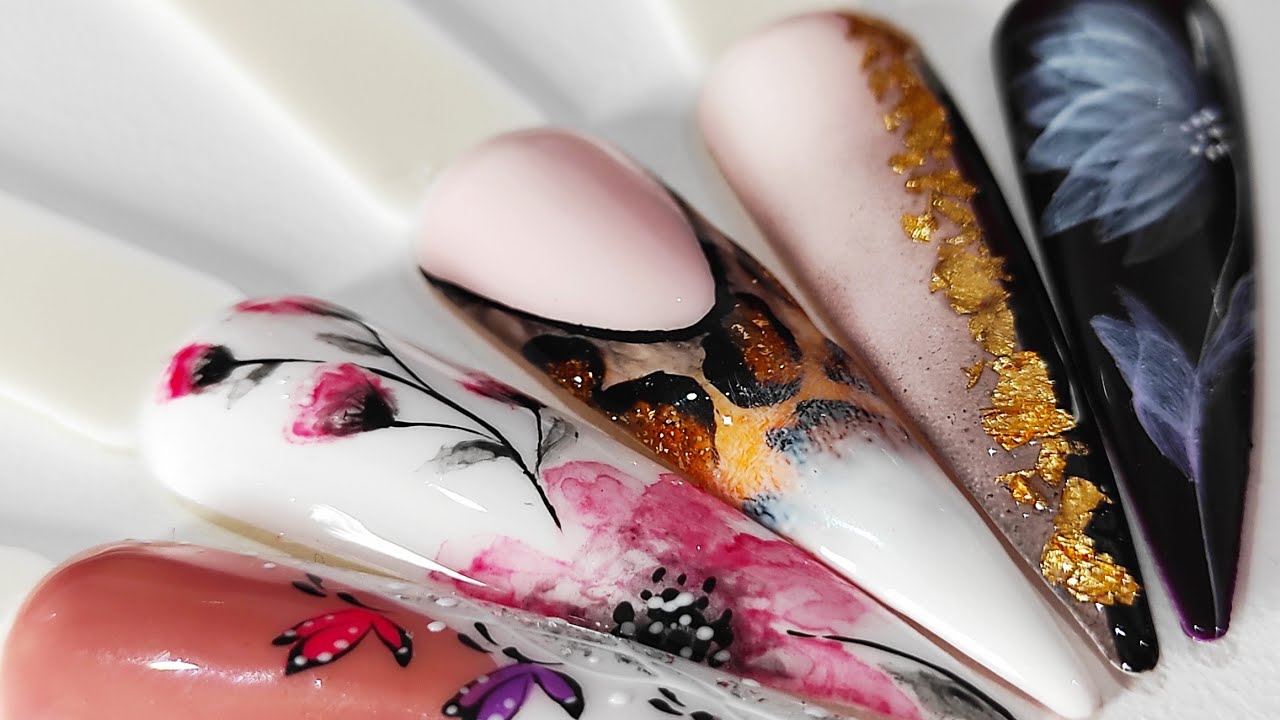 Nail Art Compilation - Unghie Gel Fai Da Te! 10 Nails Art Designs ...