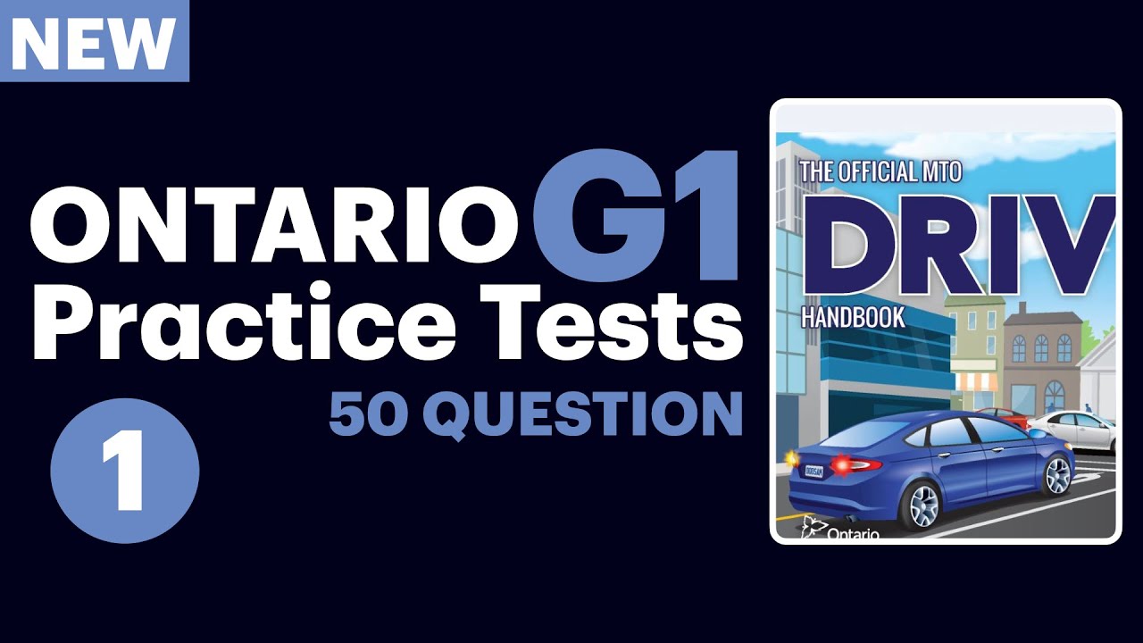 Ontario G1 Practice Test | Part 1 | #OntarioG1 #G1PracticeTest # ...