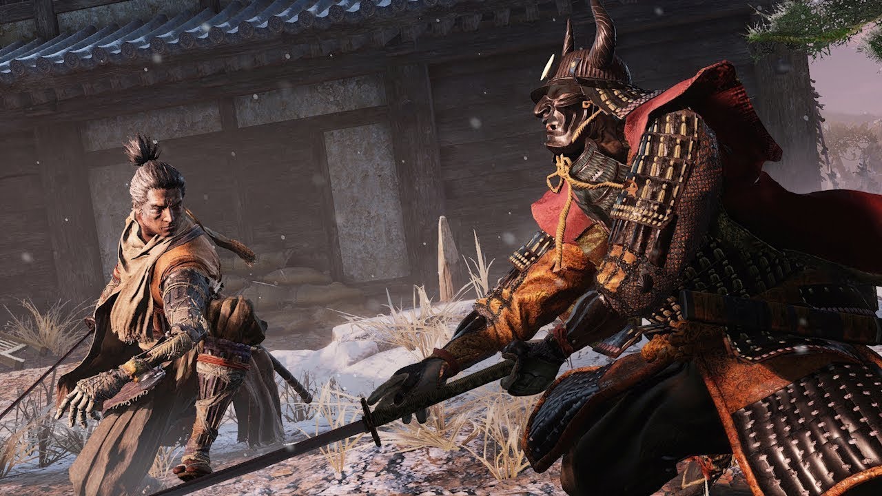 Sekiro, fighting Samurai General Kuranosuke Matsomoto ( stream clip ...
